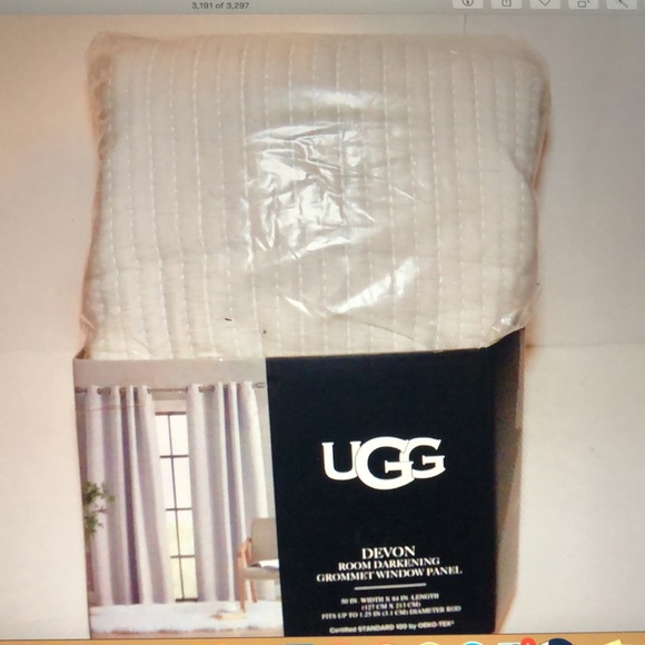 UGG | Accents | Ugg Devon 84inch Grommet Room Darkening Window Curtain ...